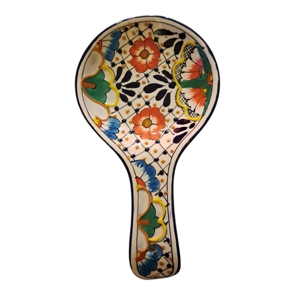 Talavera | Kitchen | Mexican Pottery Talavera Spoon Rest | Poshmark